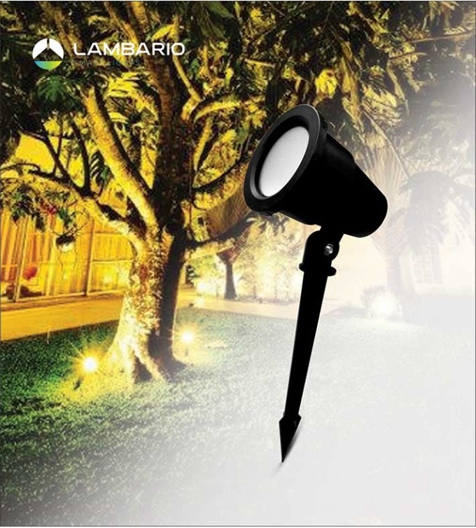 Proton Power & Light - Σποτ κήπου καρφωτό πολυκαρμονικό led 5w πράσινο ...