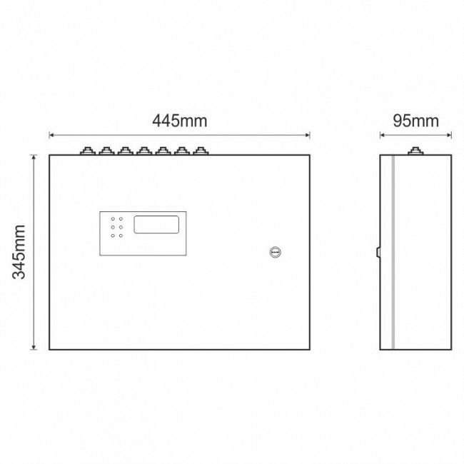 Proton Power & Light - Bs-304 Αναλογικός Πίνακας Ανίχνευσης Αερίων 4 ...